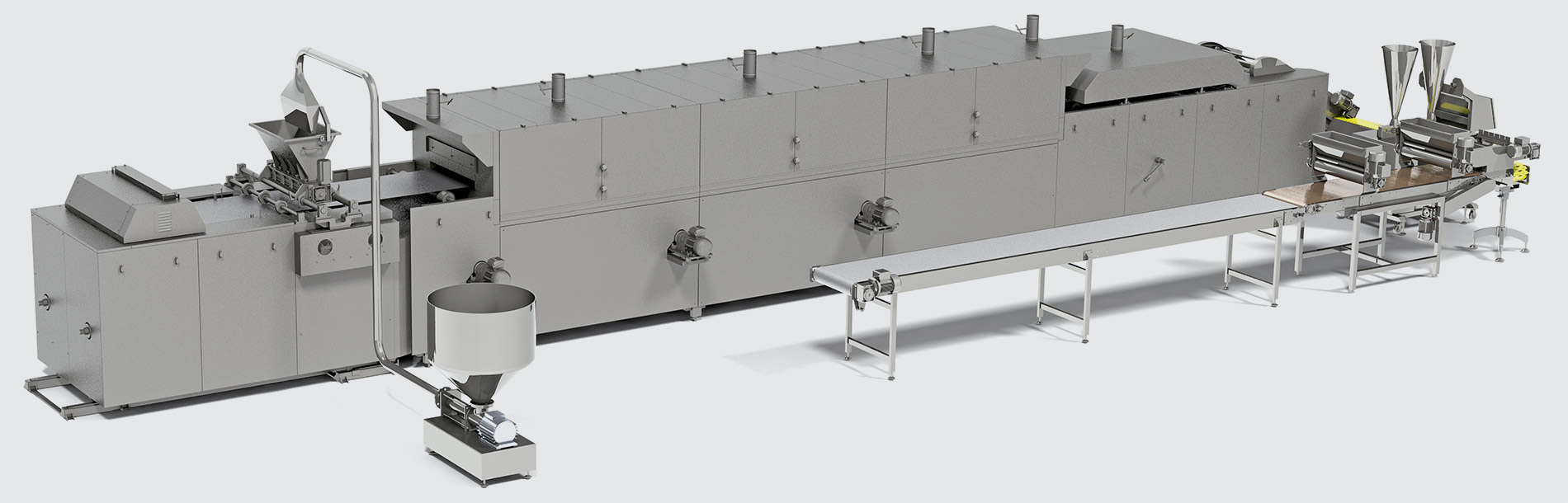 Line for éclairs and profiteroles production | – Industrial equipment ...